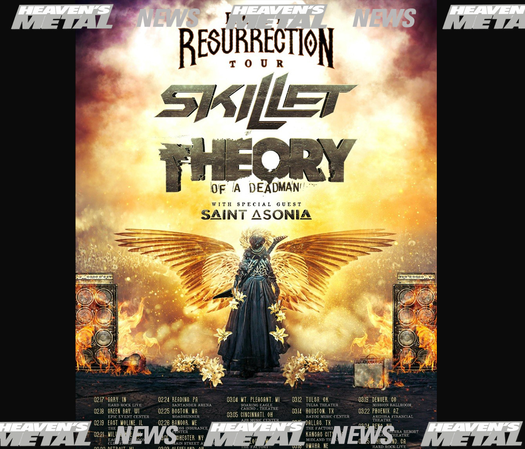 SKILLET: Announce Winter Tour - Heaven's Metal Magazine