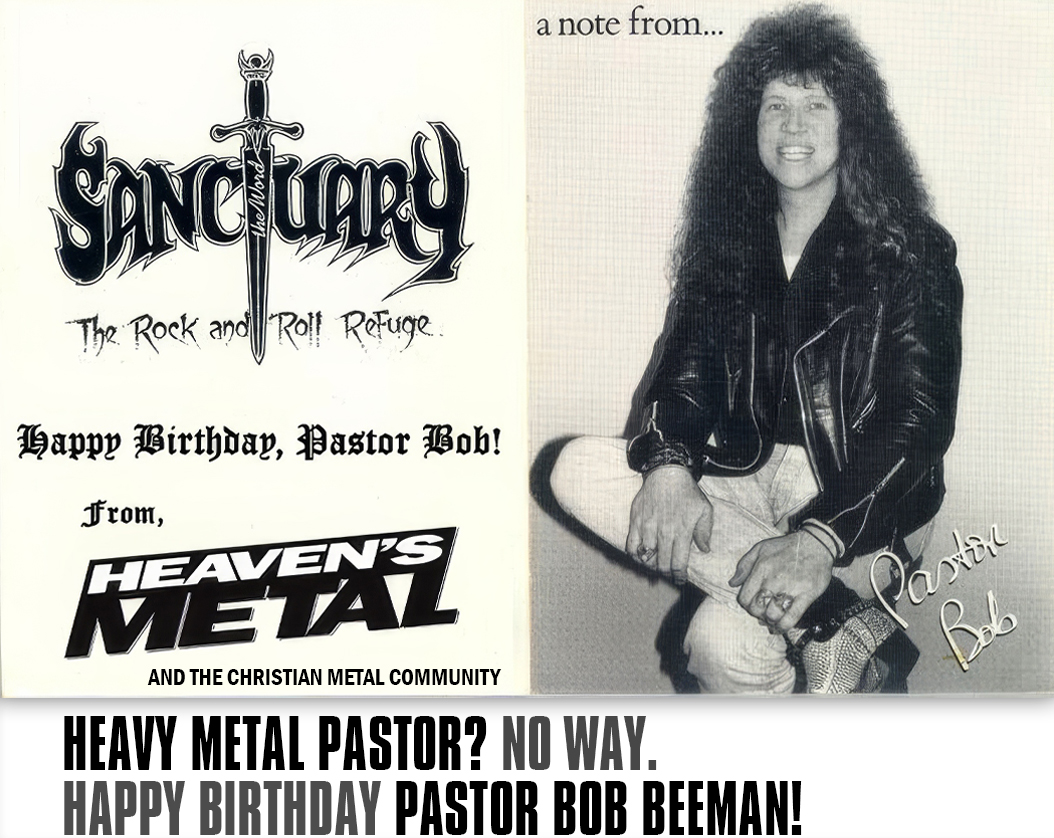 Heavy Metal Pastor? No Way. (Happy Birthday, Pastor Bob Beeman ...
