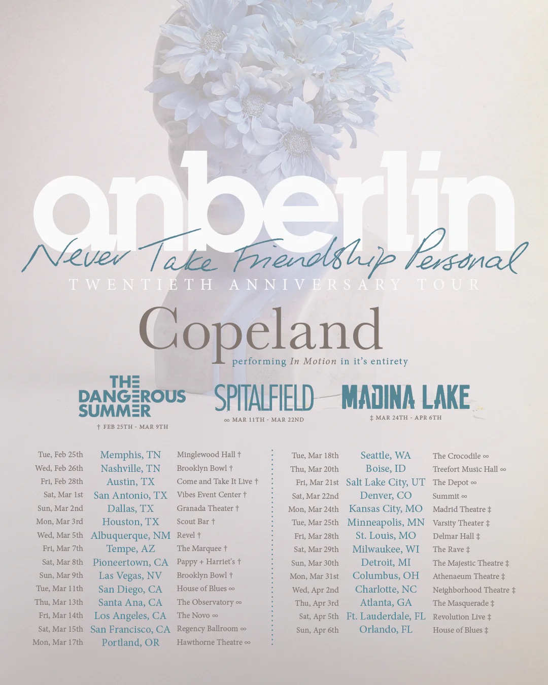 ANBERLIN: Announce Tour - Heaven's Metal Magazine