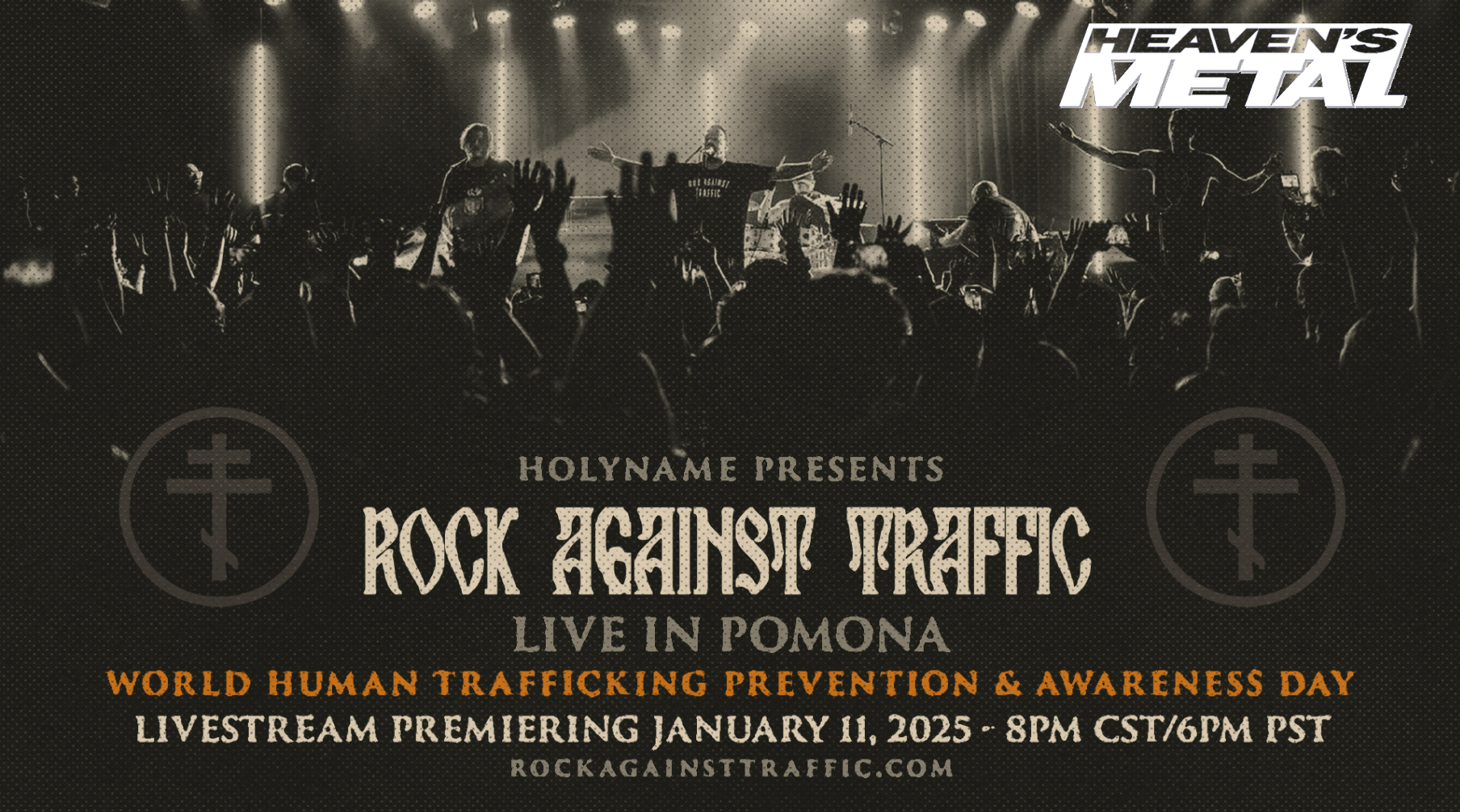 News: HolyName presents "Rock Against Traffic" livestream - Heaven's ...