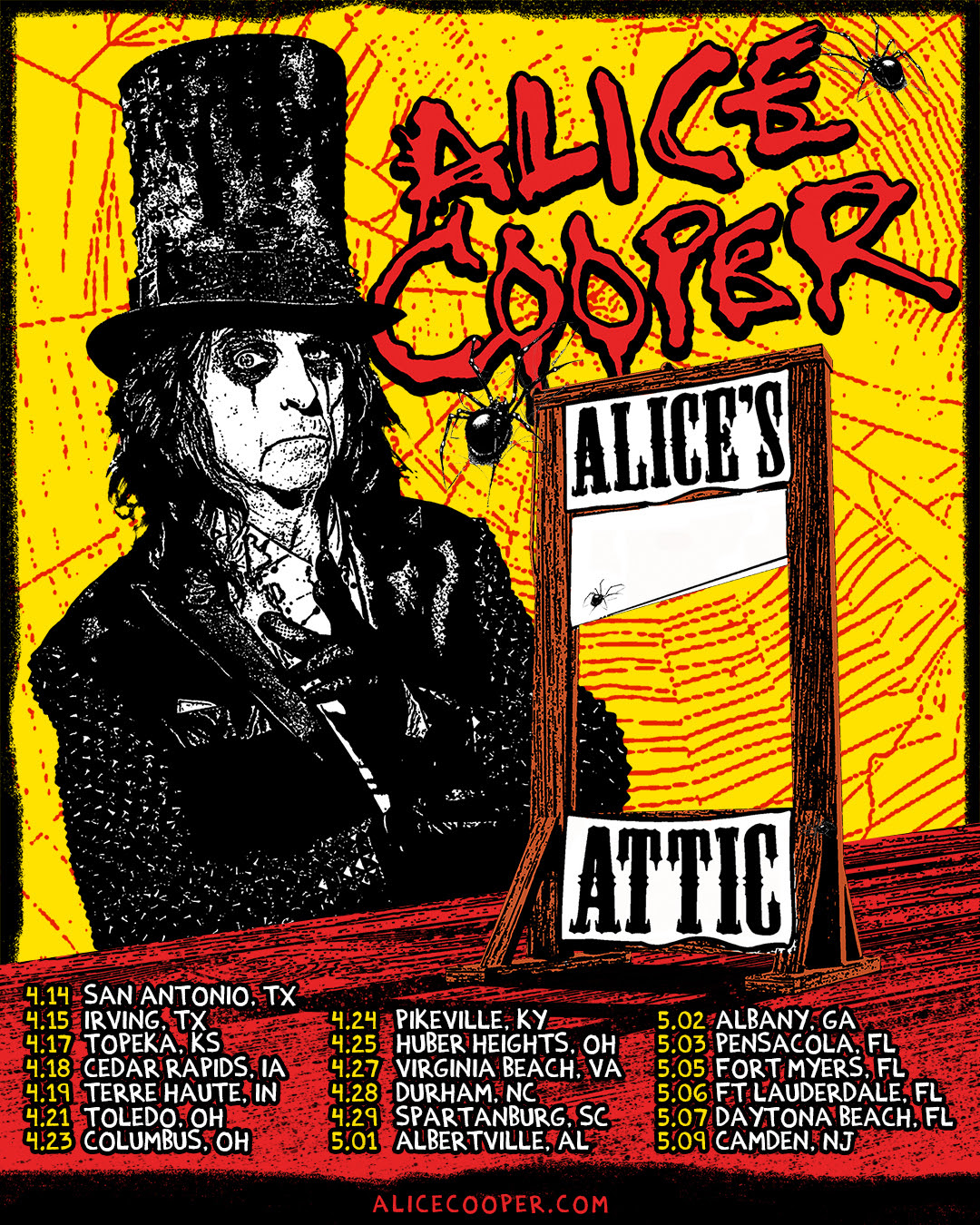 News: Alice Cooper Announces Spring Headline Tour - Heaven's Metal Magazine