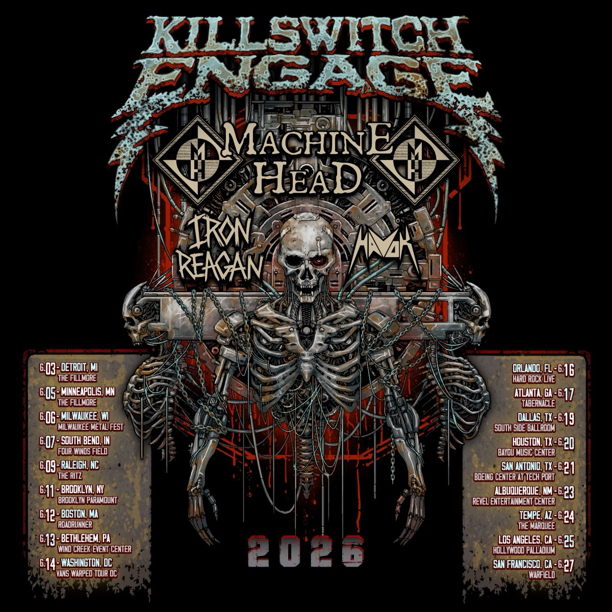 News: Killswitch Engage return to the road this summer - Heaven's Metal ...